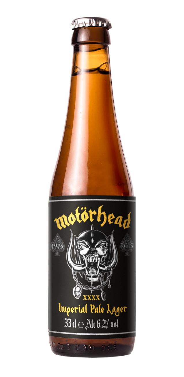 MOTÖRHEAD Launches New Beer: Motörhead Imperial Pale Lager ...