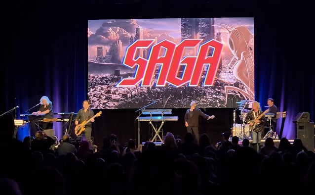 Watch: SAGA Returns To Live Stage After More Than A Year - BLABBERMOUTH.NET